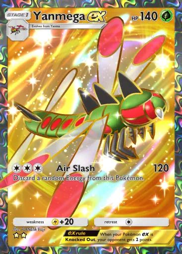 Yanmega Ex Pokémon Tcg Pocket Card Untappedgg