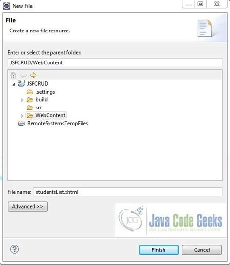 Jsf Crud Application Example Java Code Geeks