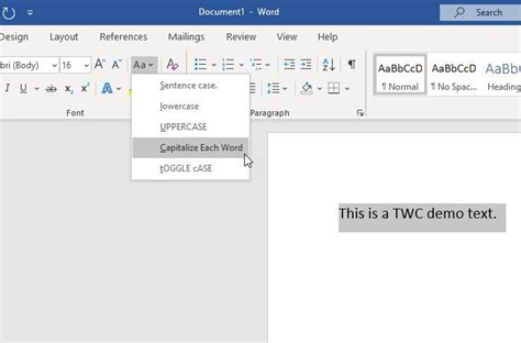 How To Change The Case Of Text In Word And Google Sheets