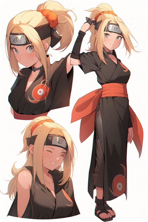 Character Series A Female Naruto Em 2024 Esboços Bonitos Naruto
