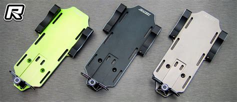 Red RC Samix SCX10 II Forward Adjustable Battery Tray