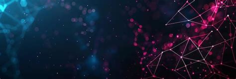 abstract plexus structure of many glowing lines and particles creative
