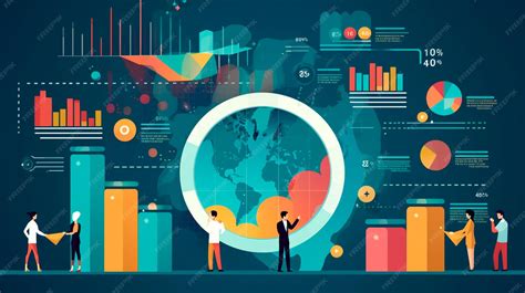 Premium Photo Business Data Analysis And Analytics Generative Ai Illustrator