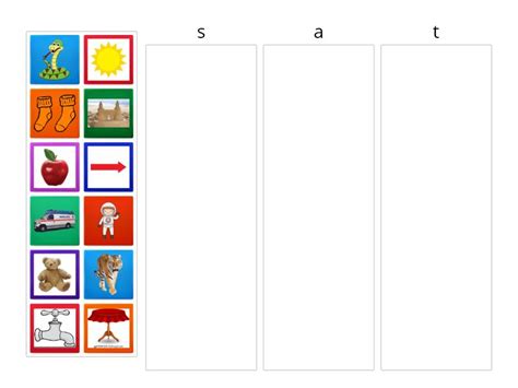 Sat Flashcard Sorting Categorize