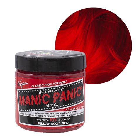 Manic Panic High Voltage Classic Cream Formula Pillarbox Red 0118 Kg