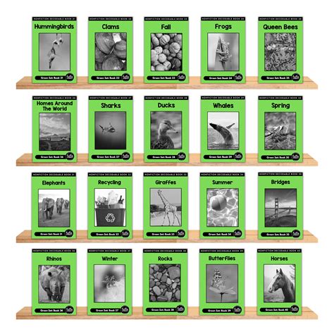 Hello Decodables Green Nonfiction Books Single Pack