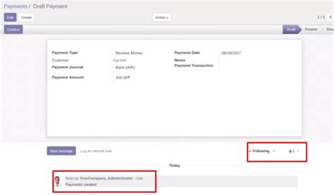 How To Add Chatter To A Model In Odoo Just Odoo