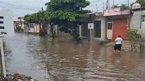 Inunda Lluvia Calles De Juchitán En El Istmo De Oaxaca