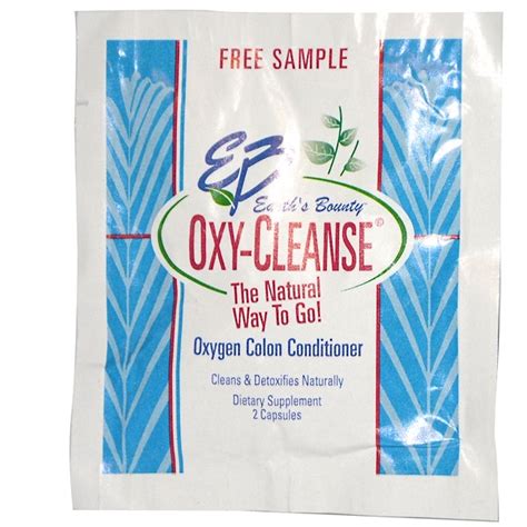Special Earths Bounty Oxy Cleanse Oxygen Colon Conditioner 2