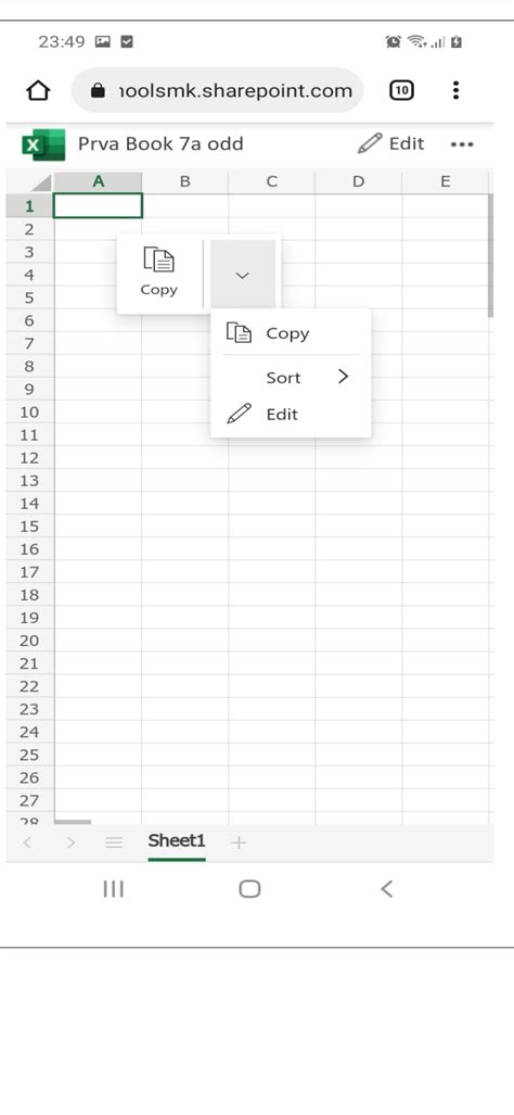За 7 одделение Како да сортираме податоци во програмата Ms Excel во МЅ Теамѕ