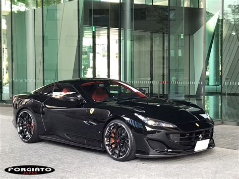 Ferrari Portofino Black Forgiato F2 16 Ecl Wheel Front