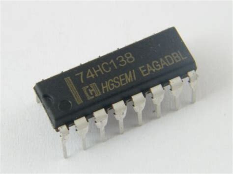 Ansu Il Circuito Integrato 74hc138 Un Decodificatore