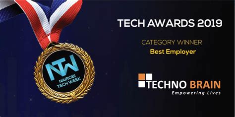 techno brain awarded as 2019 s best tech employer techno brain group