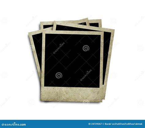 Vintage Polaroid Stock Image Image Of Background Creative 24729267