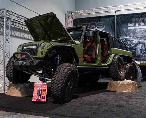 4x4的汽車你們見過 但是jeep牧馬人6x6呢？一腳油一包軟中華 每日頭條