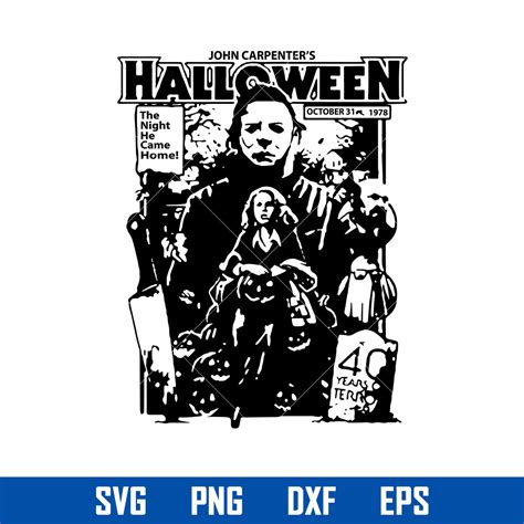 Michael Myers Halloween 1978 Horror Movie Svg Horror Movies Inspire