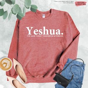 Yeshua Hoodie Christian Sweatshirt Religious Women Men T Bible
