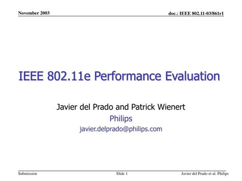 PPT IEEE E Performance Evaluation For Throughput Enhancement PowerPoint Presentation