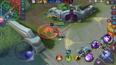 無盡對決mobile Legend玩匹配一次遇到高手 Youtube