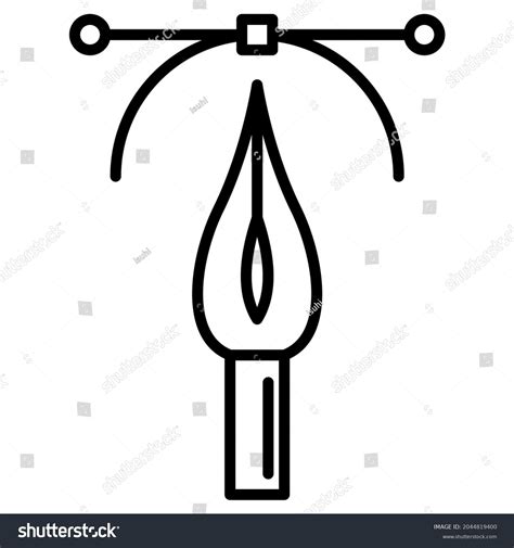 Path Curve Pen Tool Creating Shapes เวกเตอร์สต็อก ปลอดค่าลิขสิทธิ์