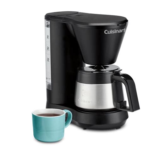 Cuisinart 5 Cup Coffee Maker With Stainless Steel Carafe Linen Chest