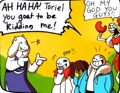 Toriel 💫 Frisk Embarrassed Sans Puns Genosans Giggle And Raging
