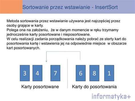 PPT Algorytmy Sortowania I Przeszukiwania PowerPoint Presentation