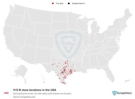 Heb Locations In Texas Map