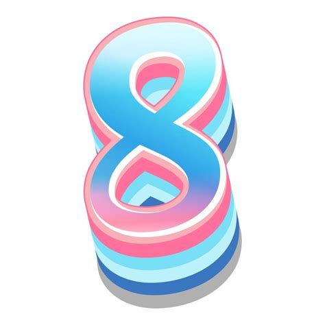 8 Number 3d Vectors And Illustrations For Free Download Freepik