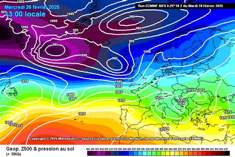Meteociel Modèle Numérique Ecmwf Cep Aifs 0 25°