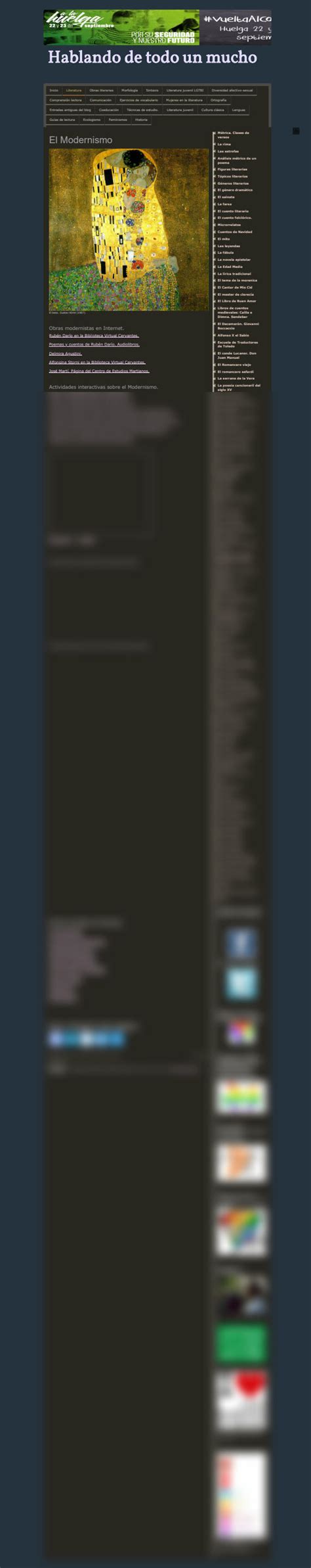 Solution El Modernismo Hablando De Todo Un Mucho Weblog De Lengua Y