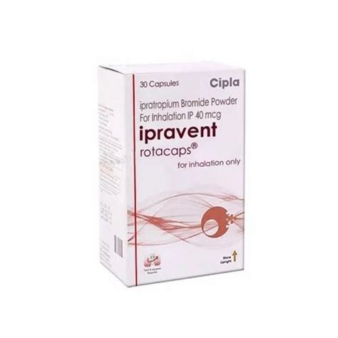 Ipravent Rotacaps Capsules Cipla At Rs 10386pack In Nagpur Id