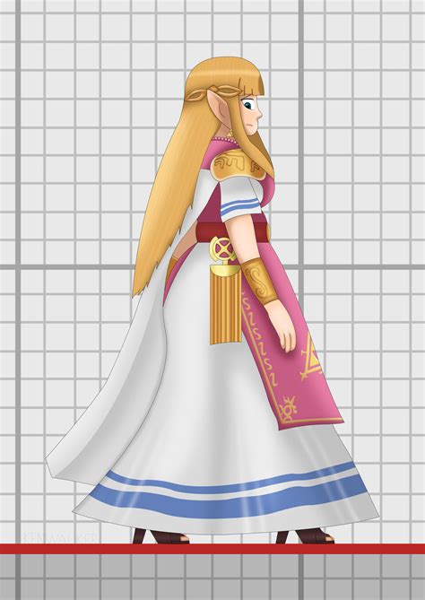 Zeldas Hitbox Isnt That Big By Fighter1manga On Deviantart