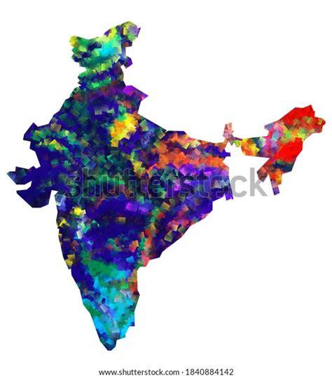 Diseño de vector de mapa de vector de stock libre de regalías