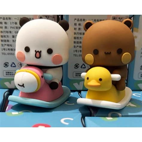 [local Ready Stock] Yi Er Bubu Dudu Box Figurine Vday Valentine Set
