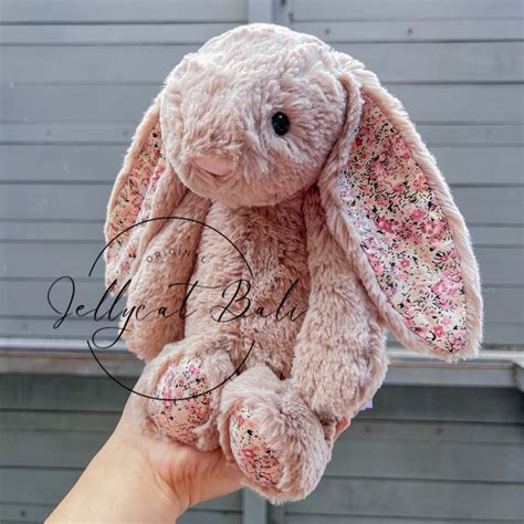 Jual Jellycat Blossom Bea Beige Bashful Bunny Size Medium Original New Boneka Kelinci Cokelat
