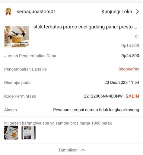 Seller Penipu Di Shopee