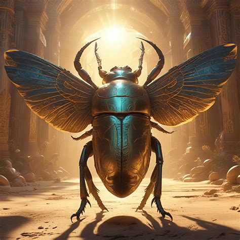 The Scarab Beetle Rebirth Transformation And The Power Of The Sun