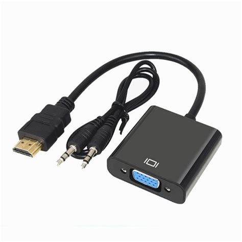 Convertidor Imexx HDMI a VGA Con Audio Andy Corporación