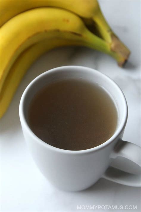 How To Make Banana Tea For Restful Sleep