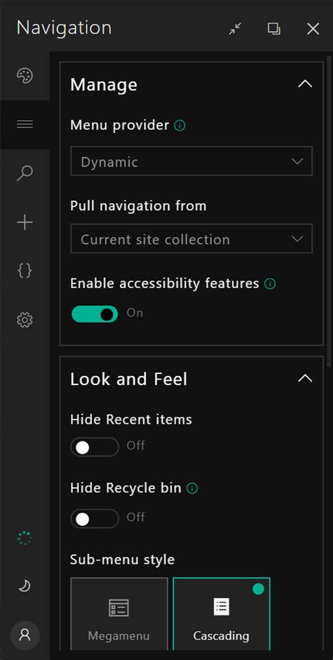 Navigation Bindtuning Sharepoint 2019 Themes