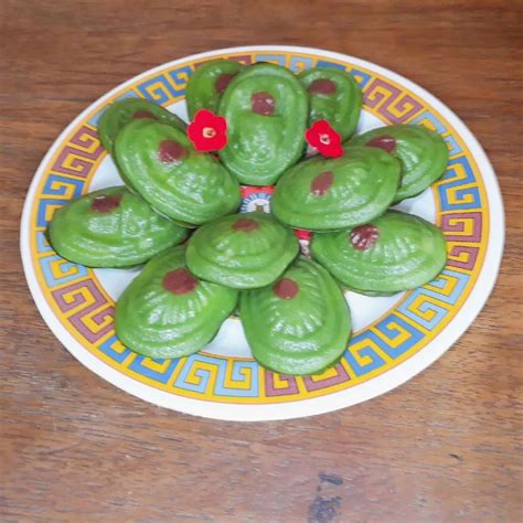 Resep Kue Ku Kacang Hijau Sederhana Rumahan Di Yummy App