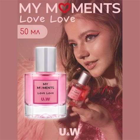 You&World My Moments Love Love женские клубника ваниль Духи 50 мл ...