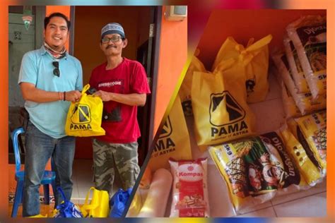 Gandeng Pasak Mulawarman Kutim PT PAMA Beri Bantuan Sembako Kepada Masyarakat