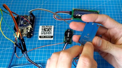 Урок 4 Подключаем модуль часов реального времени 1302 и дисплей 1602 I2c схема код Youtube