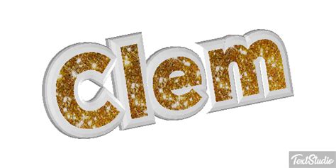 Clem Nombre Diseños De Logotipos  Animados