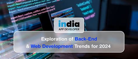 Back End And Web Development Trends 2025