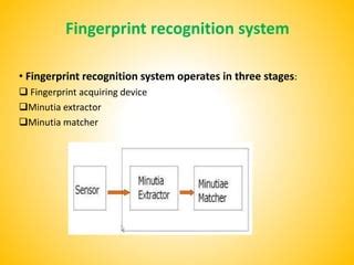 Fingerprint Seminar Ppt