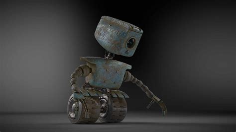 Artstation Robot Toy Sci Fi Game Assets