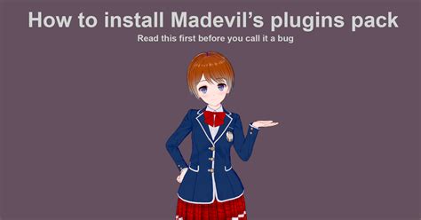 コイカツ Install Madevil Plugins Pack アラストル Antyのイラスト Pixiv